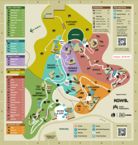 Oregon Zoo Map and Brochure (2024 - 2012) | ThemeParkBrochures.net
