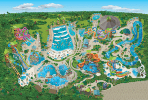 SeaWorld San Antonio Aquatica Map and Brochure (2019 - 2025 ...