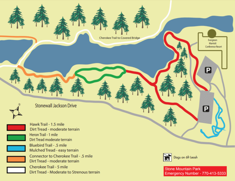 Stone Mountain Park Map and Brochure (2015 - 2023) | ThemeParkBrochures.net