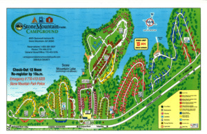 Stone Mountain Park Map and Brochure (2015 - 2023) | ThemeParkBrochures.net
