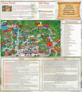 Storybook Land Map and Brochure (2025 - 2021) | ThemeParkBrochures.net