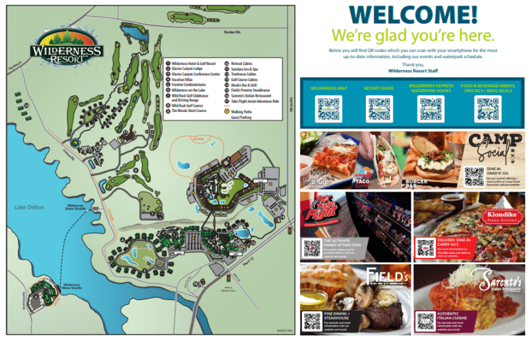 Wilderness Resort Map and Brochure (2025 - 2022) | ThemeParkBrochures.net