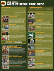 Wildlife Safari Park Map and Brochure (2025 - 2019 ...