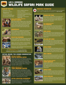 Wildlife Safari Park Map and Brochure (2025 - 2019 ...