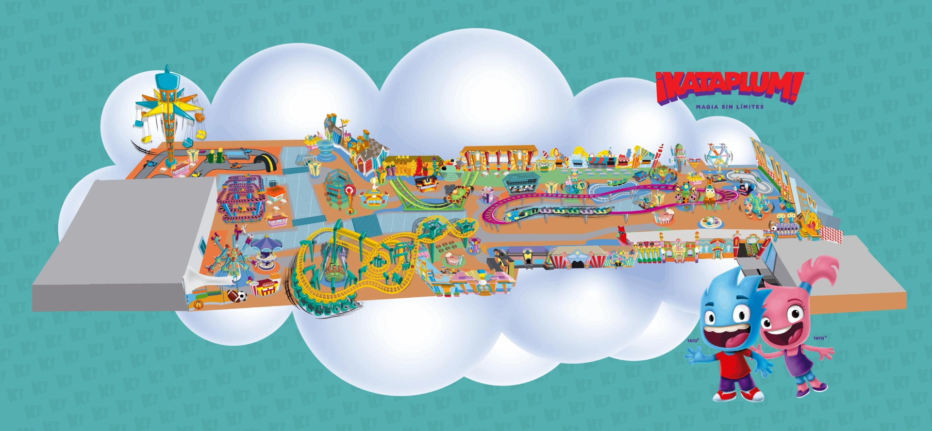 ¡Kataplum! Map and Brochure (2023 - 2025) | ThemeParkBrochures.net